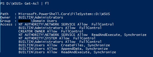 WSUS Post Installation Failed - Attempted to perform an unauthorized operation - Welcome to www ...