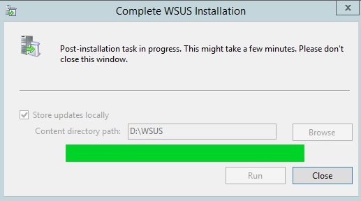 Wsus Post Installation Failed Attempted To Perform An Unauthorized Operation Welcome To
