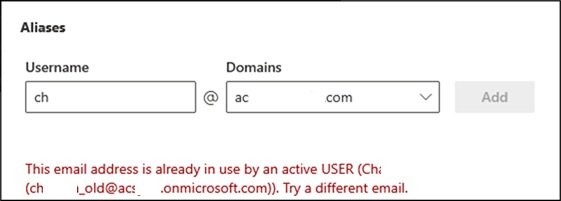 Fixing the “A user with this name already exists. Use a different name.” Error in Microsoft 365 ...